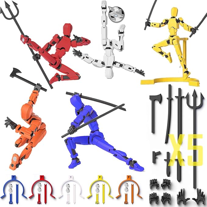 Amazon.com: RENGNER [Assembly Required] Dummy13 Magnetic Action Figure ...