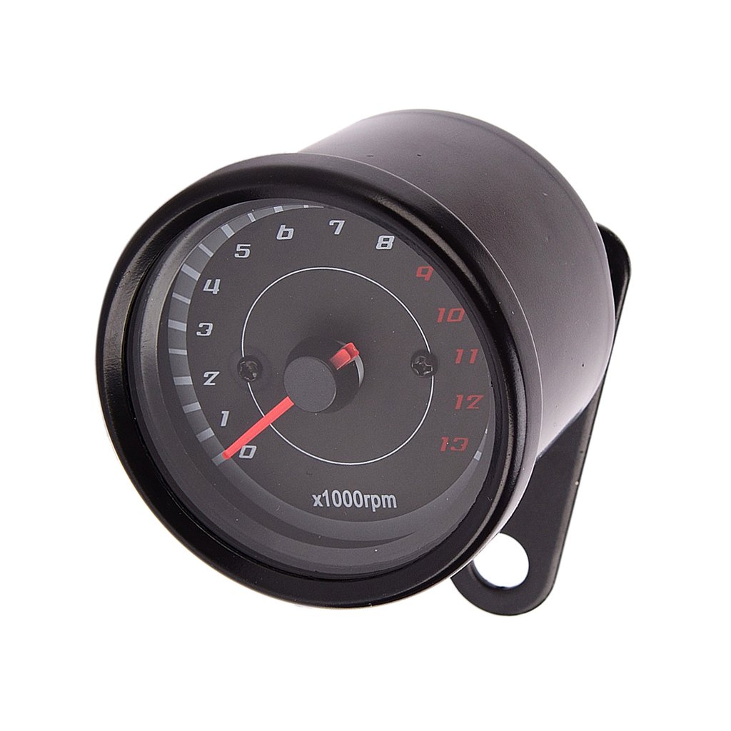 SILNOVO® Motorcycle Backlight 12V Tachometer Speedometer Tacho Gauge 0 ...