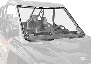 Amazon.com: SuperATV Scratch-Resistant Vented Full Windshield for ...