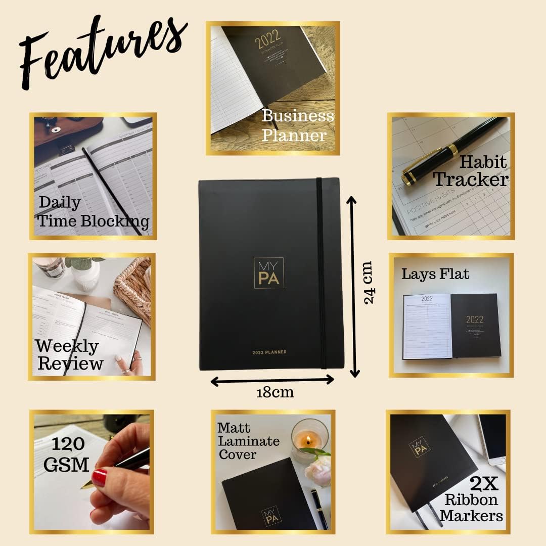 My PA Planner | Entrepreneur Planner | Business Planner | Time ...