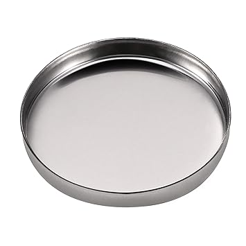 Amazon.com : Pangda 50 Pack Empty Round Metal Tin Palette Pans Cosmetic ...