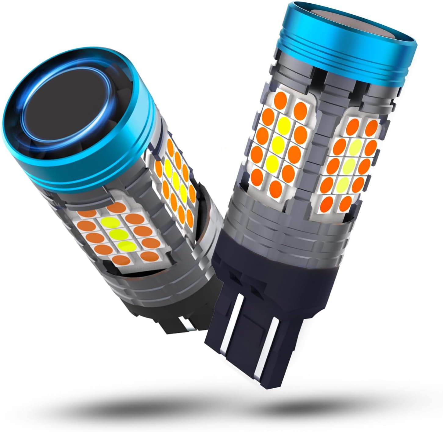 Amazon.com: MEALAM 7443 7444 7444NA T20 LED Switchback Bulbs, 300% ...