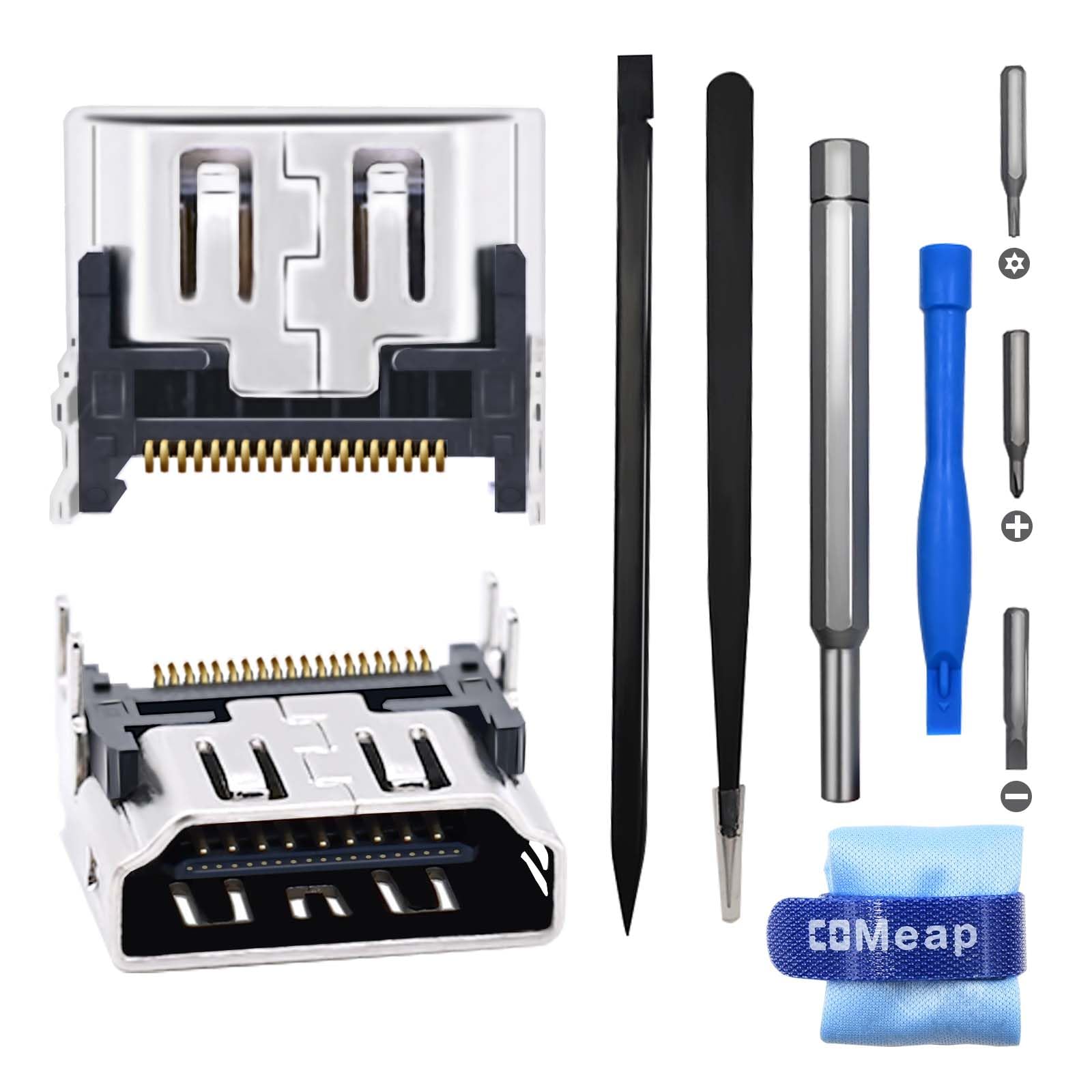 Amazon.com: COMeap PS5 HDMI Port Replacement, HDMI Port Replacement for ...