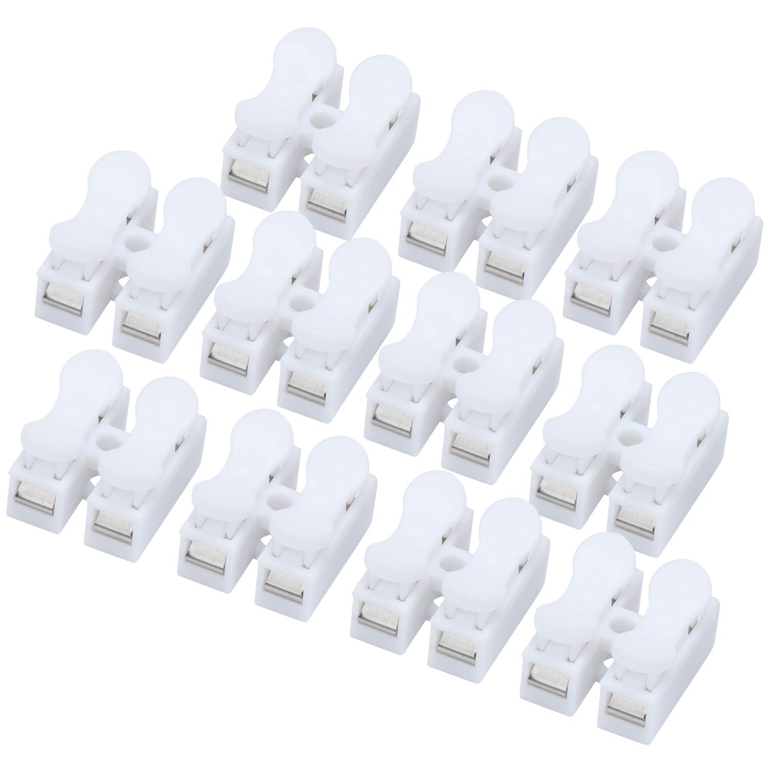 WiMas 120PCS Quick Spring Wire Connectors, Standard CH2 Electrical ...