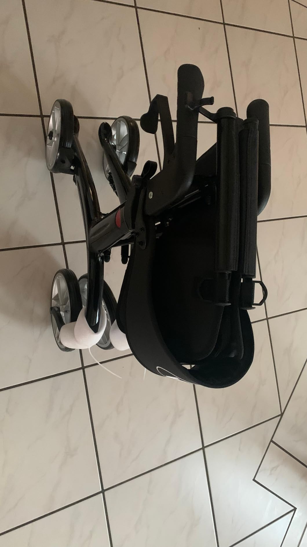 VOCIC Carbon Rollator Faltbar und leicht mit Sitz - Super leicht 6,4kg ...