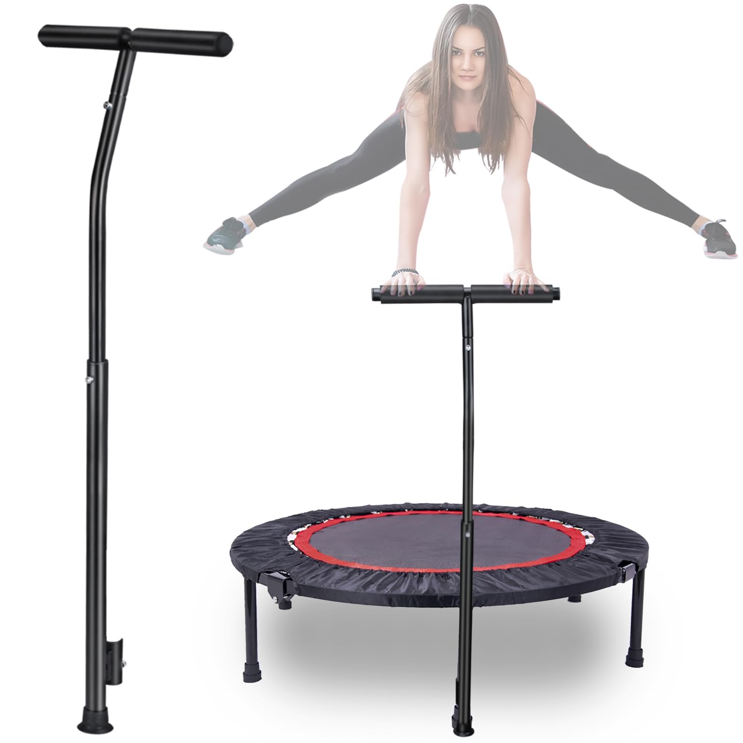 Rebounder Handle Bar Accessory - Provides Stable Bouncing Support ...