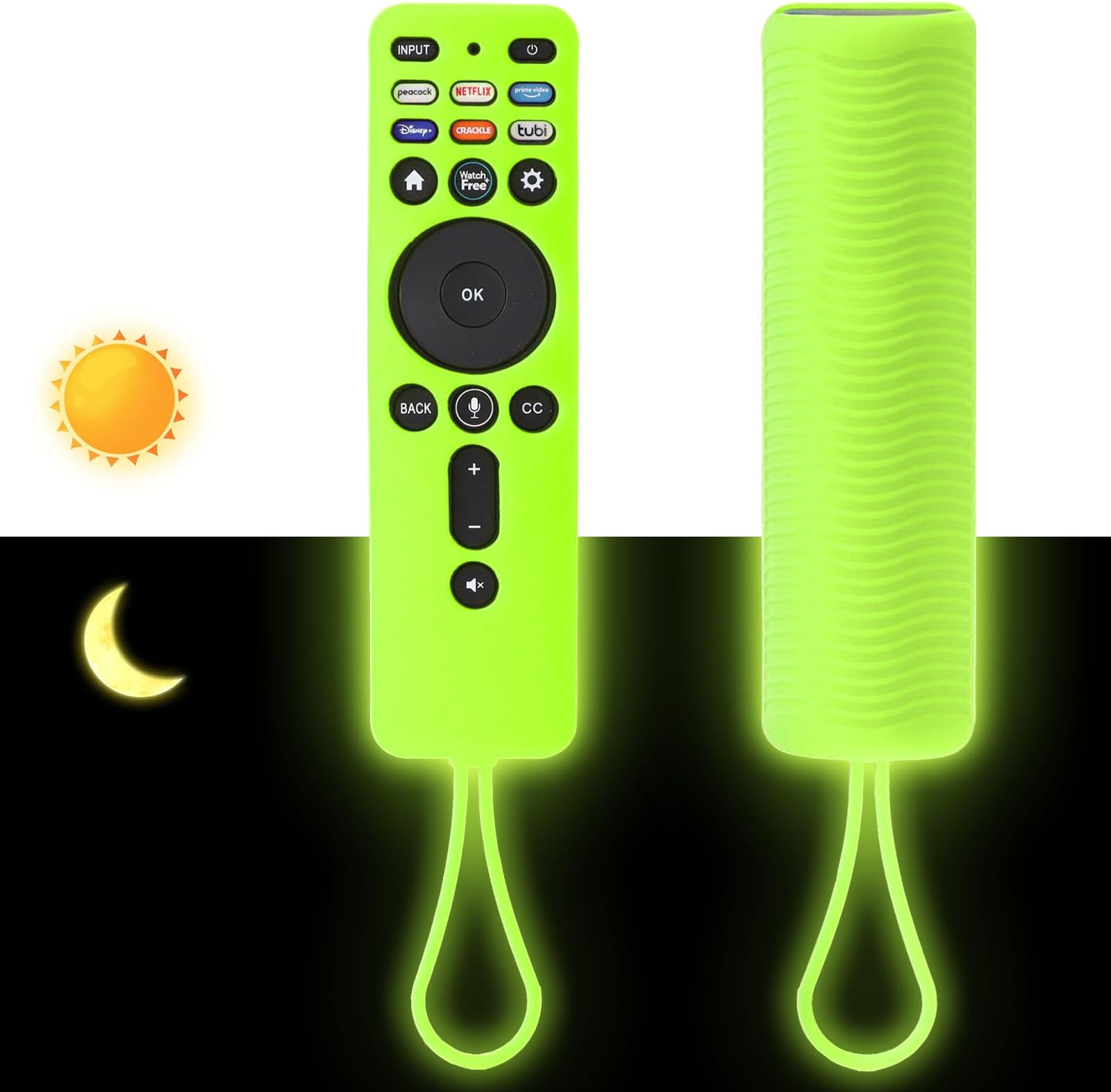 Amazon.com: LEFXMOPHY Silicone Remote Cover for Vizio TV Remote XRT270 ...