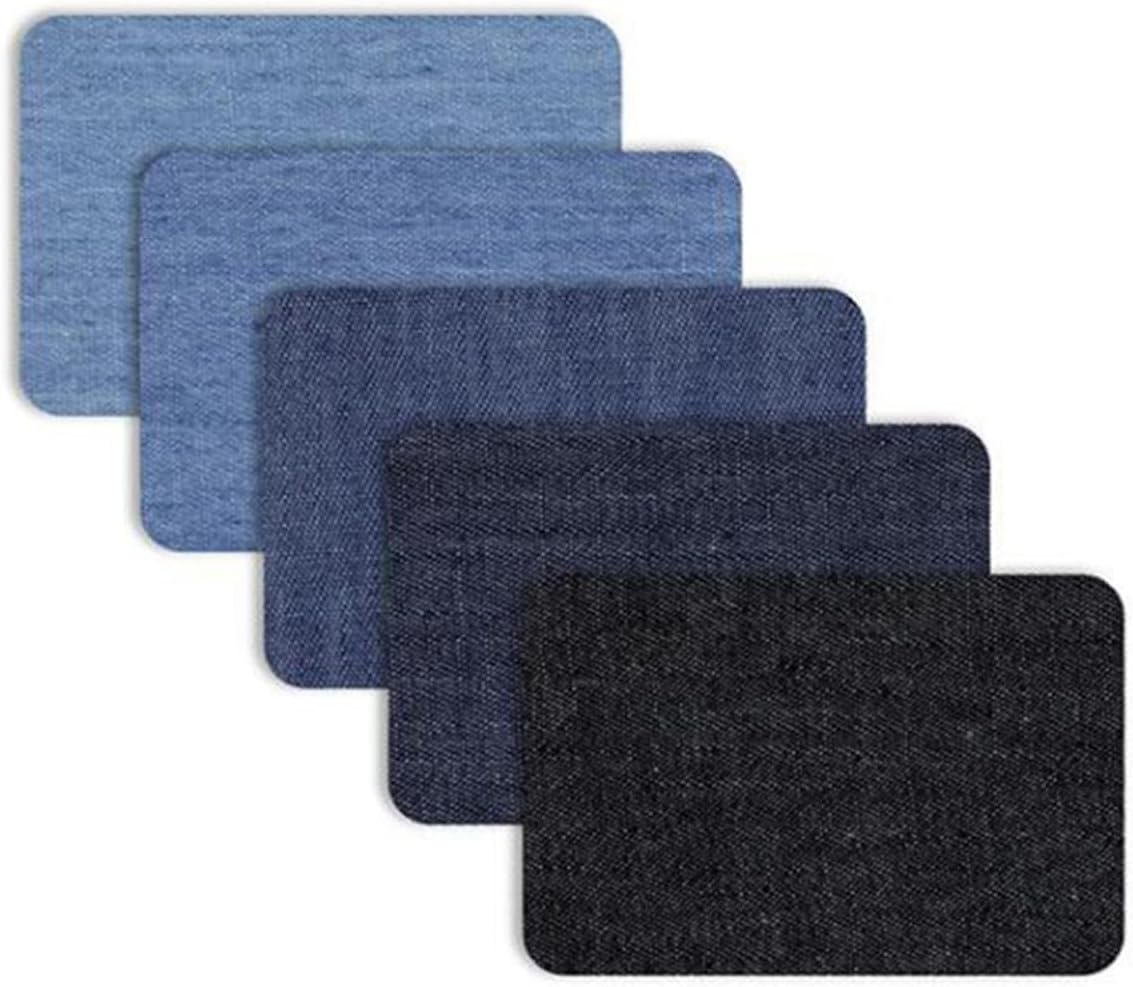 Amazon.com: Journey Studio Denim Patches Repair Kit Iron on Patches ...