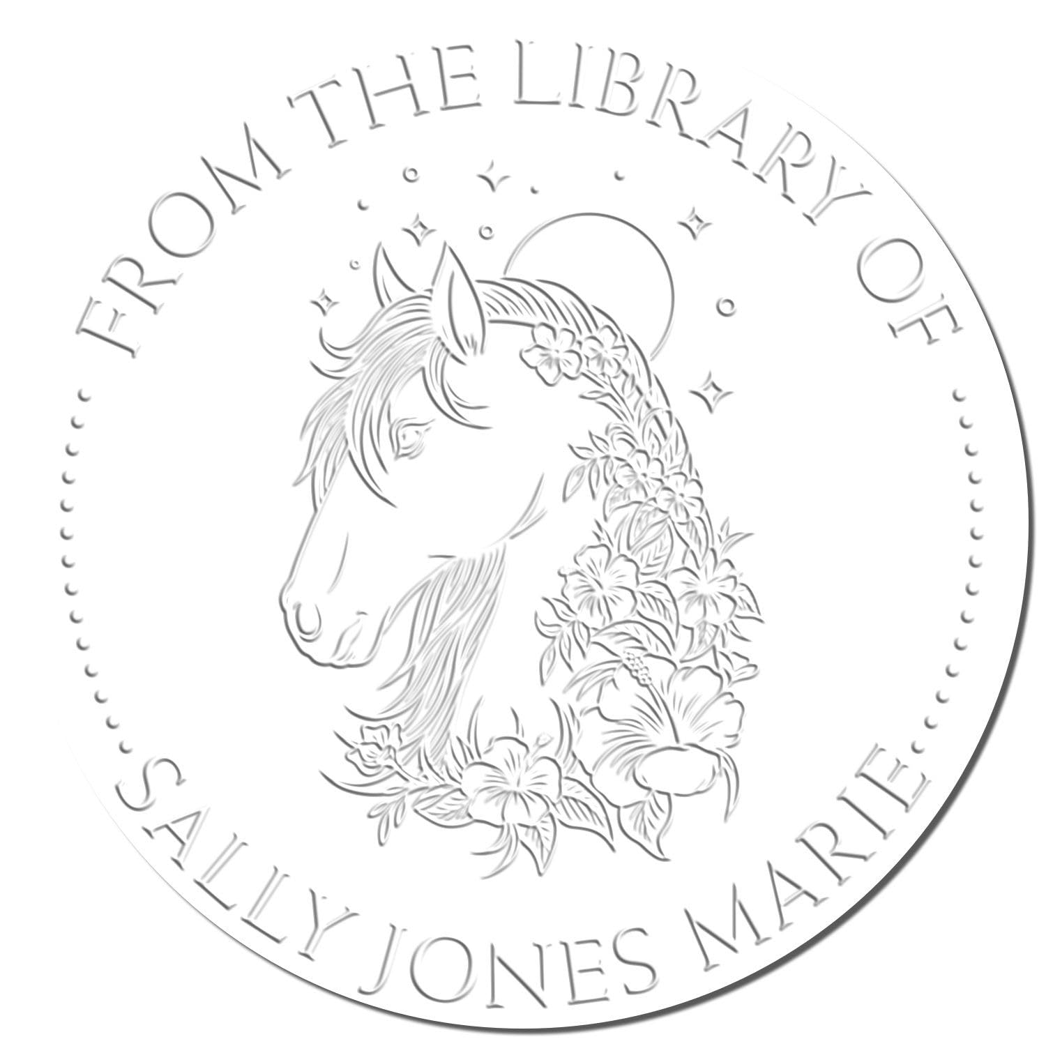 Amazon.com : Custom Made Book Ownership Label Embosser, Hybrid ...