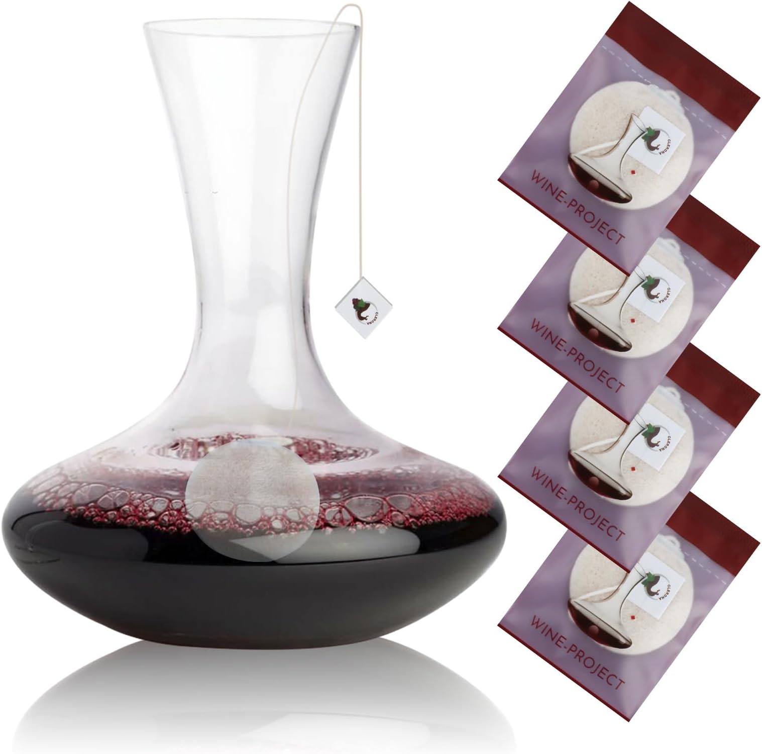 Amazon.com: Ullo Wine Purifier with 4 Selective Sulfite Filters. Remove ...