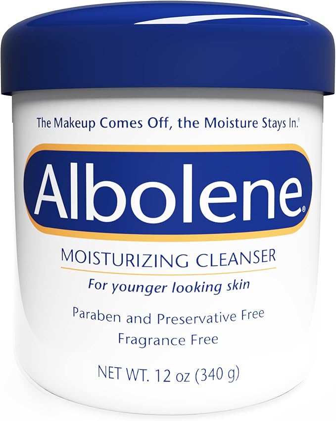 Albolene Face Moisturizer and Makeup Remover, Facial Cleanser and ...