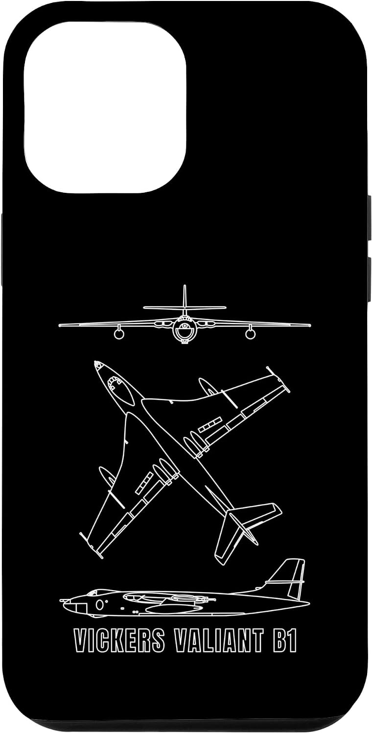 Amazon.com: iPhone 14 Plus Vickers Valiant B1 British Bomber Plane ...