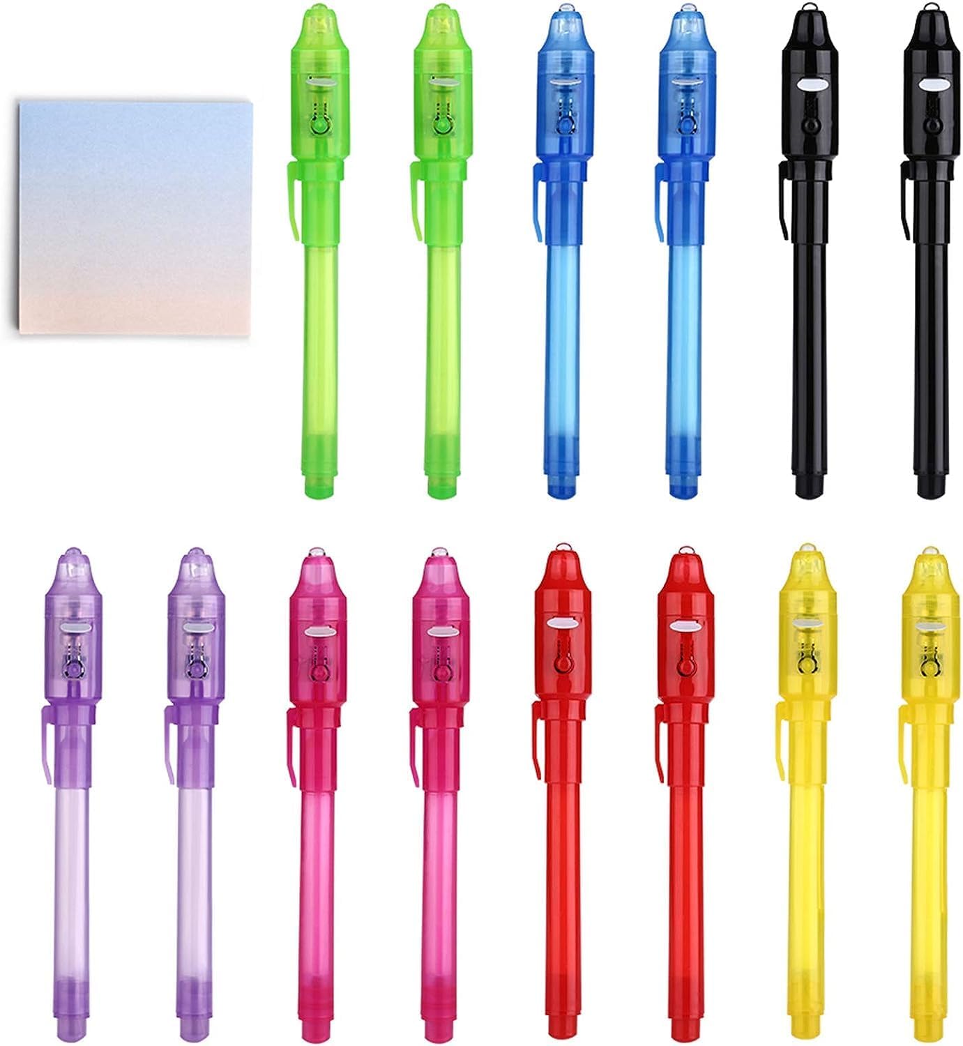 DazSpirit 14 pcs Invisible Ink Pen Notebook Party Bag Fillers for Boys ...