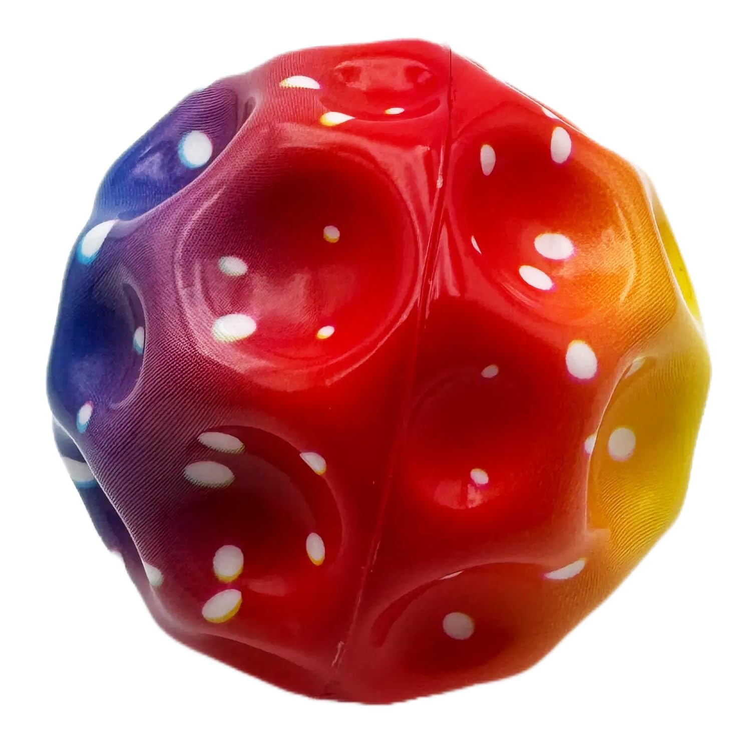 Buko Super Infinity Crazy Bounce Moon Rainbow Ball: Ultimate Grip and ...