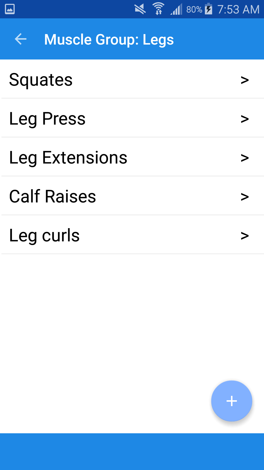 Lifting Log - App on Amazon Appstore