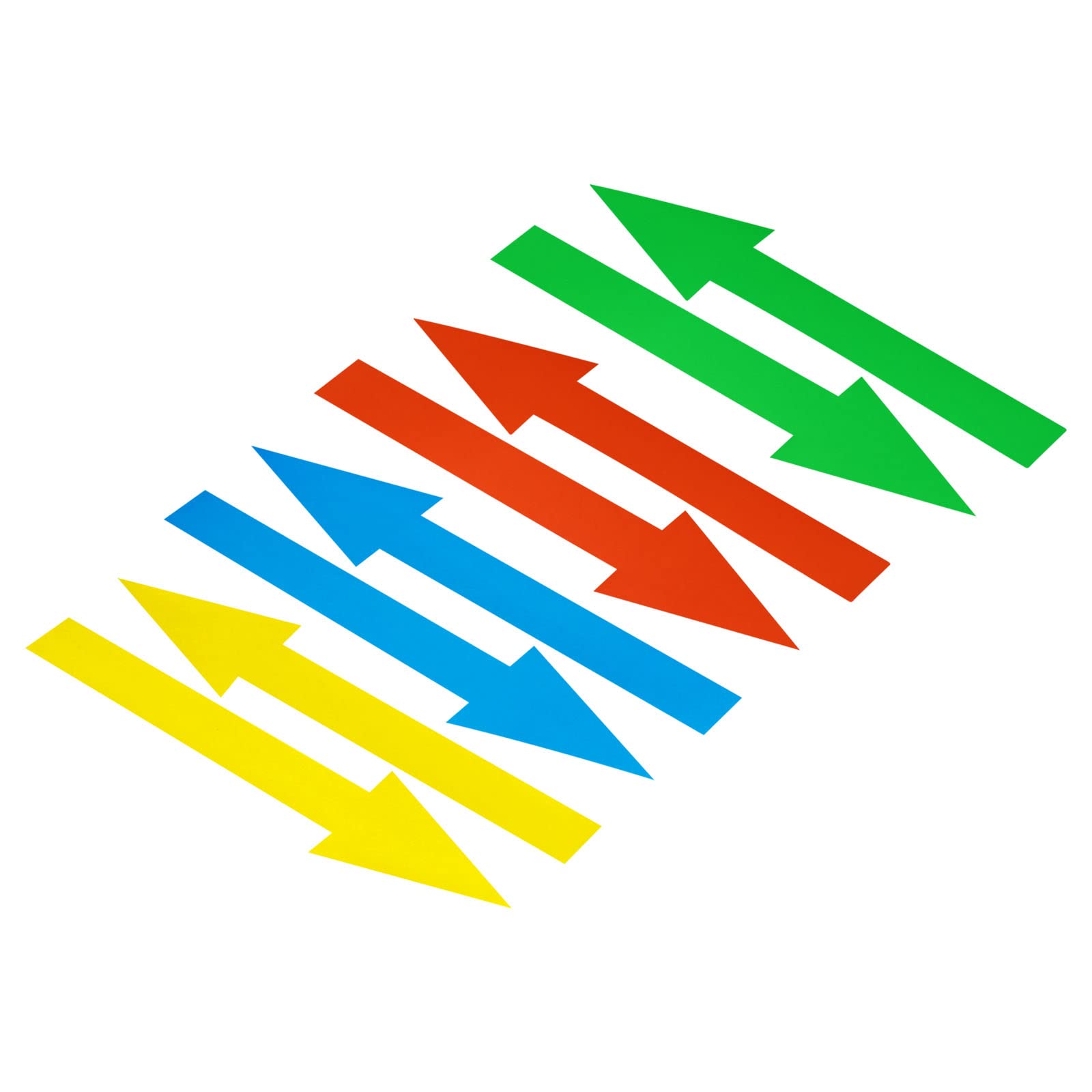 Amazon.com : PATIKIL 8"x2" Arrow Sticker, 20 Pack PVC Removable Self ...