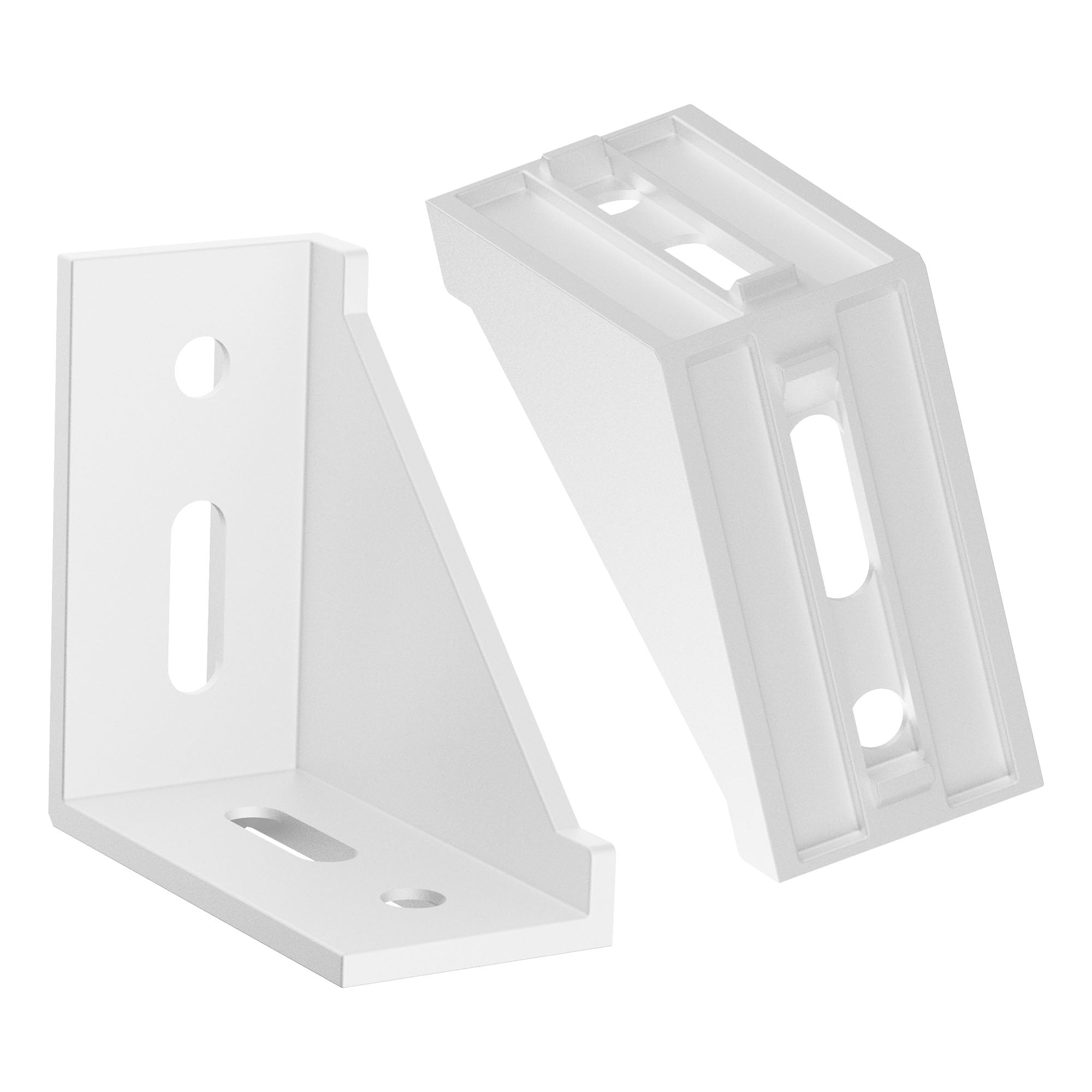 Amazon.com: FOCMKEAS 4Pcs 4040 Inside Corner Bracket Gusset, Silver ...