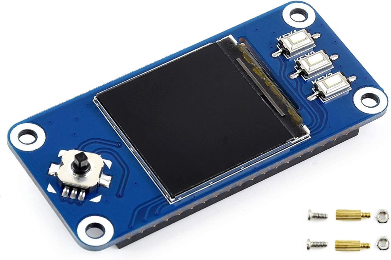 Amazon.com: Waveshare 1.3inch IPS LCD Display HAT for Raspberry Pi 240x240 Pixels with Embedded ...