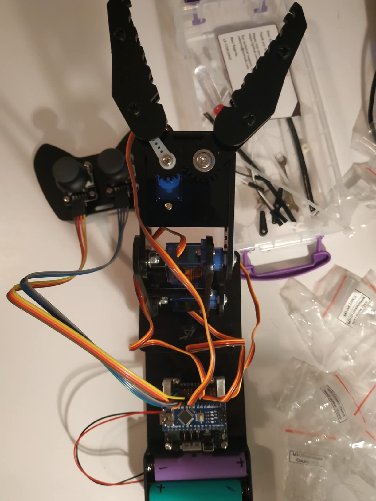 $8/mo - Finance LK COKOINO Robot Arm for Arduino, Smart Robot Building ...