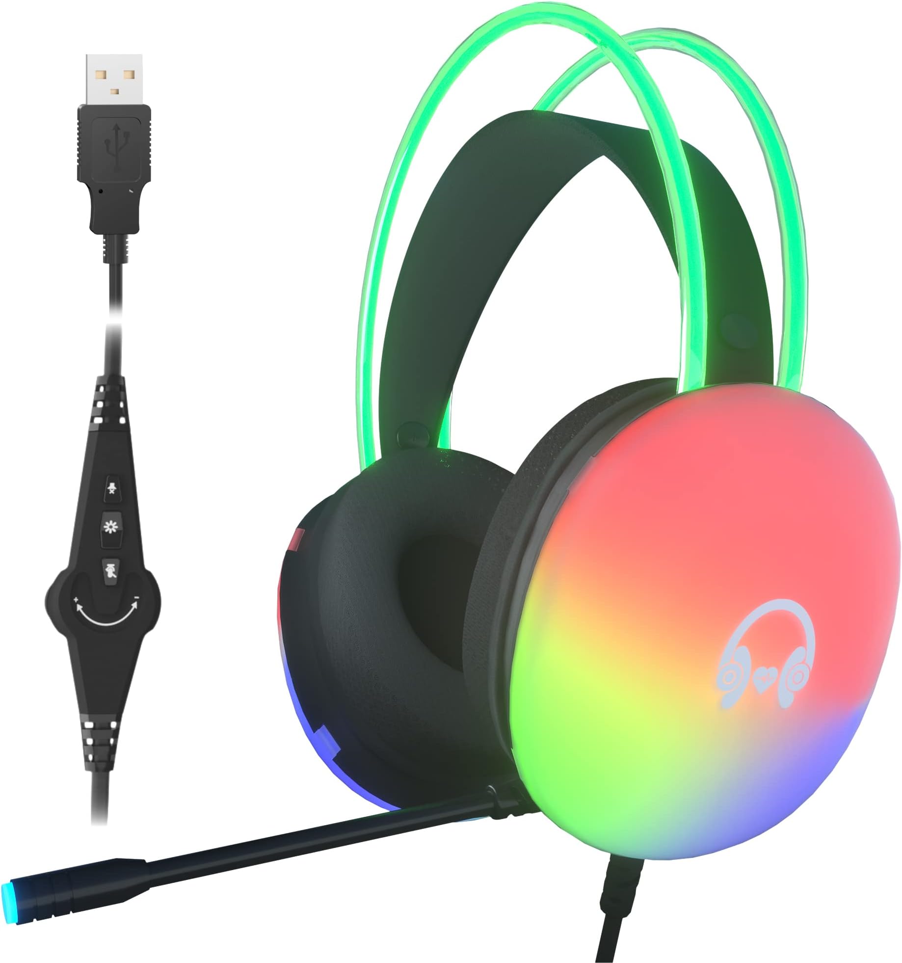 Amazon.com: Lenovo Legion RGB Gaming in-Ear Headphones with USB-C E510 ...