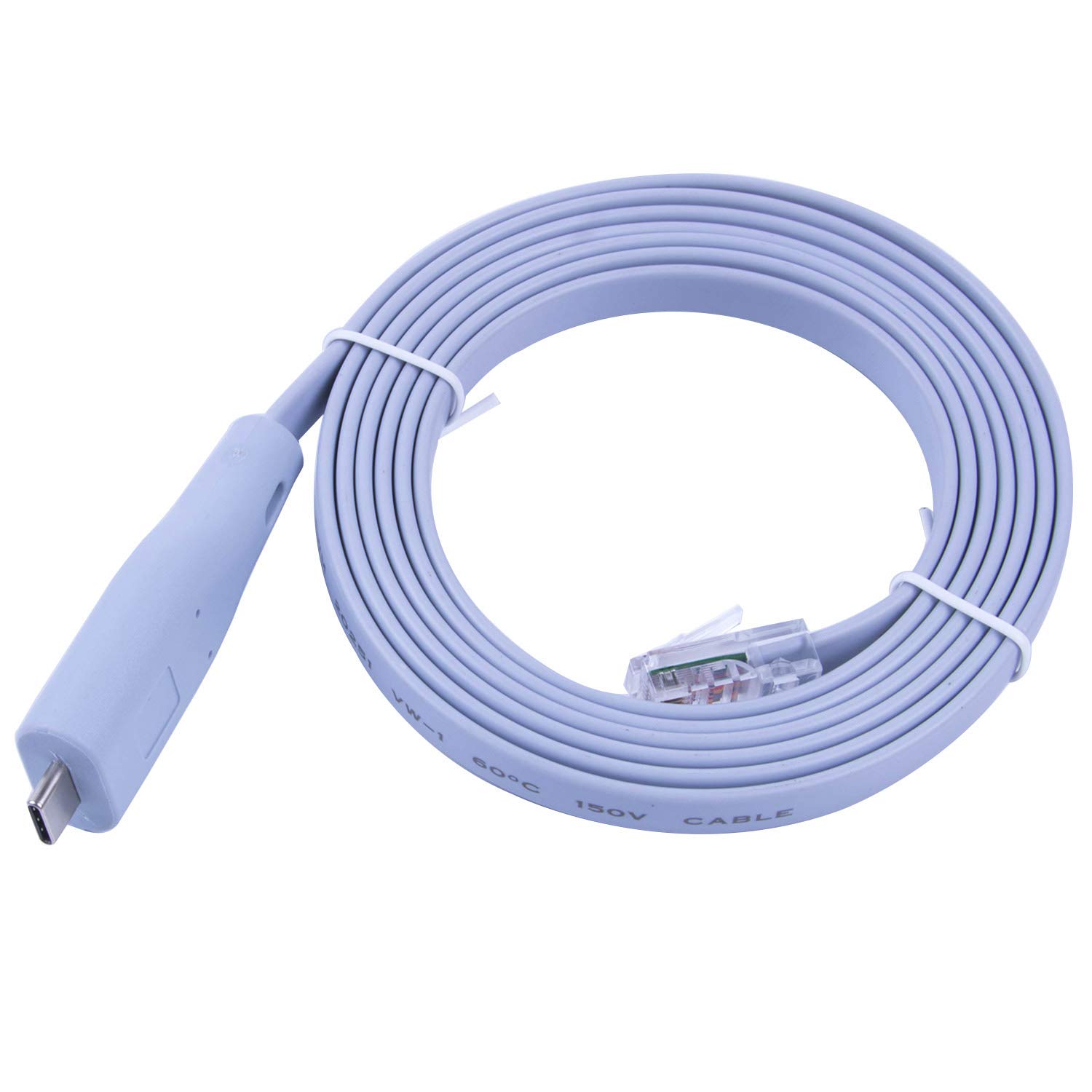 Amazon.com: Type C to RJ45 RS232 Serial Console Cable FT232RL Converter ...