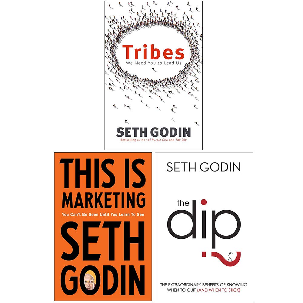 Seth Godin Collection 3 Books Set (Tribes We need you to lead us, This ...