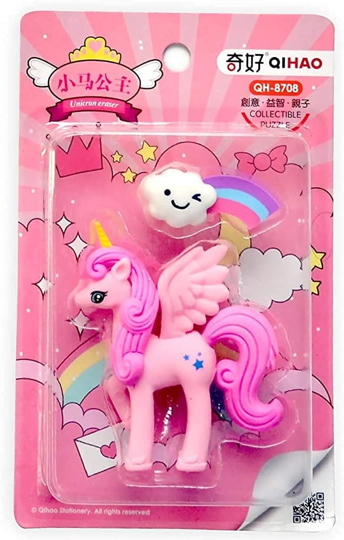 Samvardhan Unicorn Eraser for Kids Cute Unicorn Cloud Shape Erasers Set ...