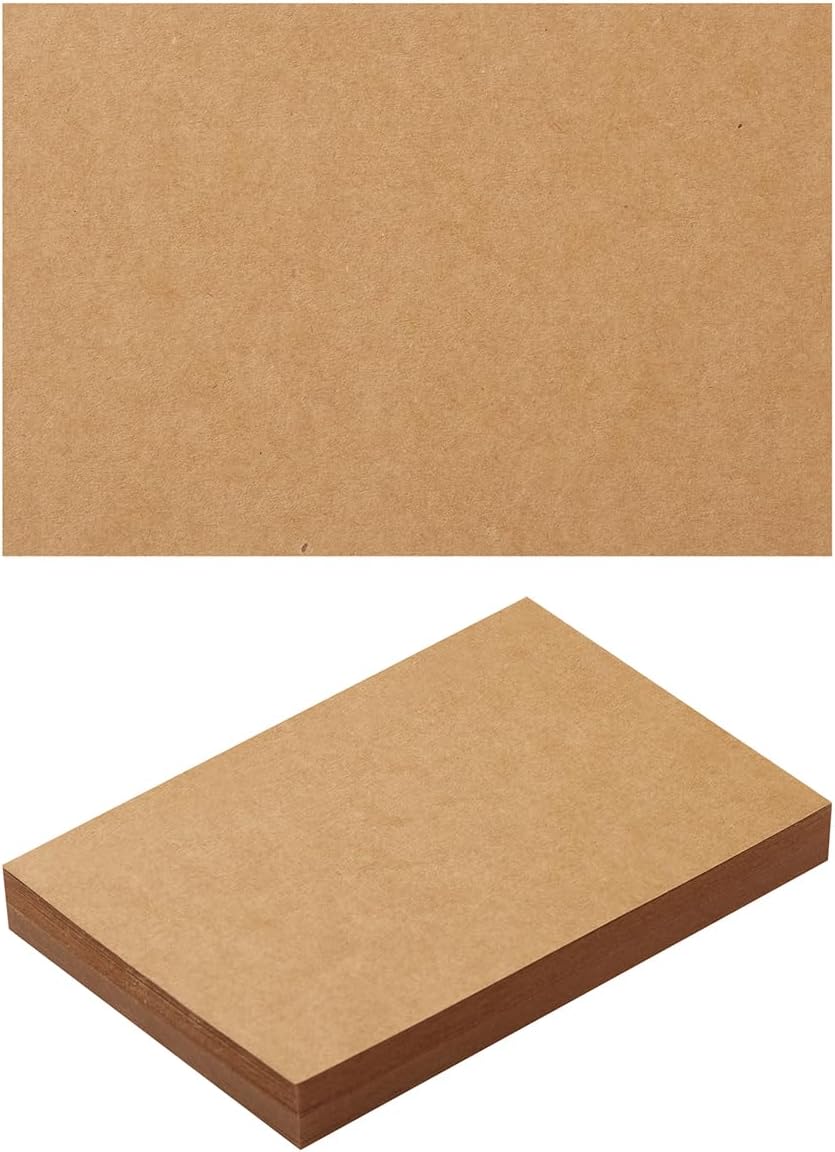 Amazon.com : 50 Sheets Blank Cardstock Paper 250 GSM Thick Heavy Cards ...