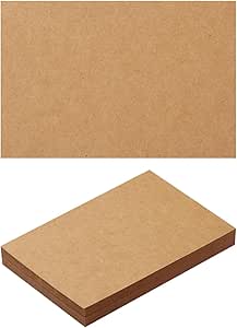 Amazon.com : 50 Sheets Blank Cardstock Paper 250 GSM Thick Heavy Cards ...