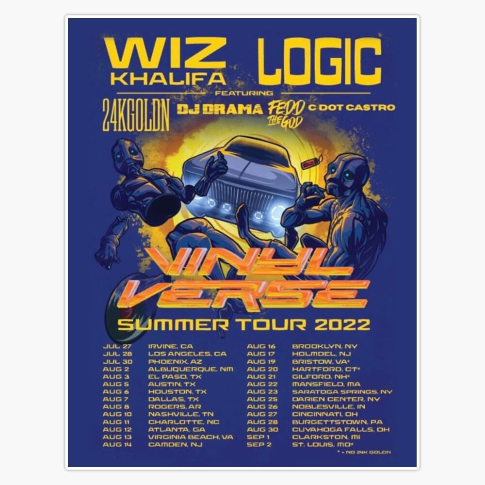 Amazon.com: Wize of Wiz Summer Better Late Than Never Khalifa Bumper ...