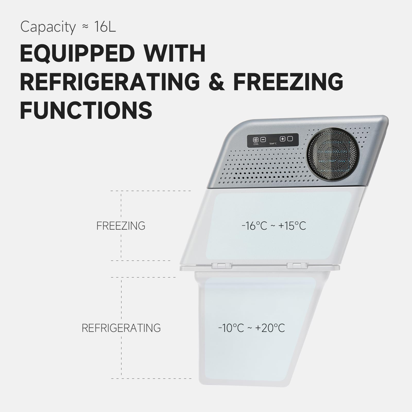 Snapklik.com : HILAKE Tesla Model Y 12 Volt Portable Car Refrigerator ...