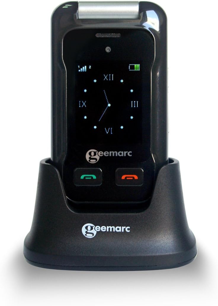 Geemarc CL8500 - Amplified Big Button Clamshell SIM-Free Mobile Phone ...