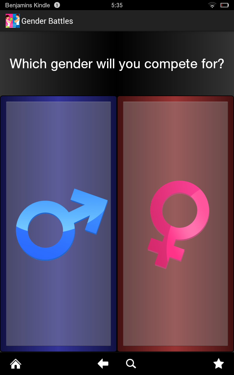 Gender Battle - App on Amazon Appstore
