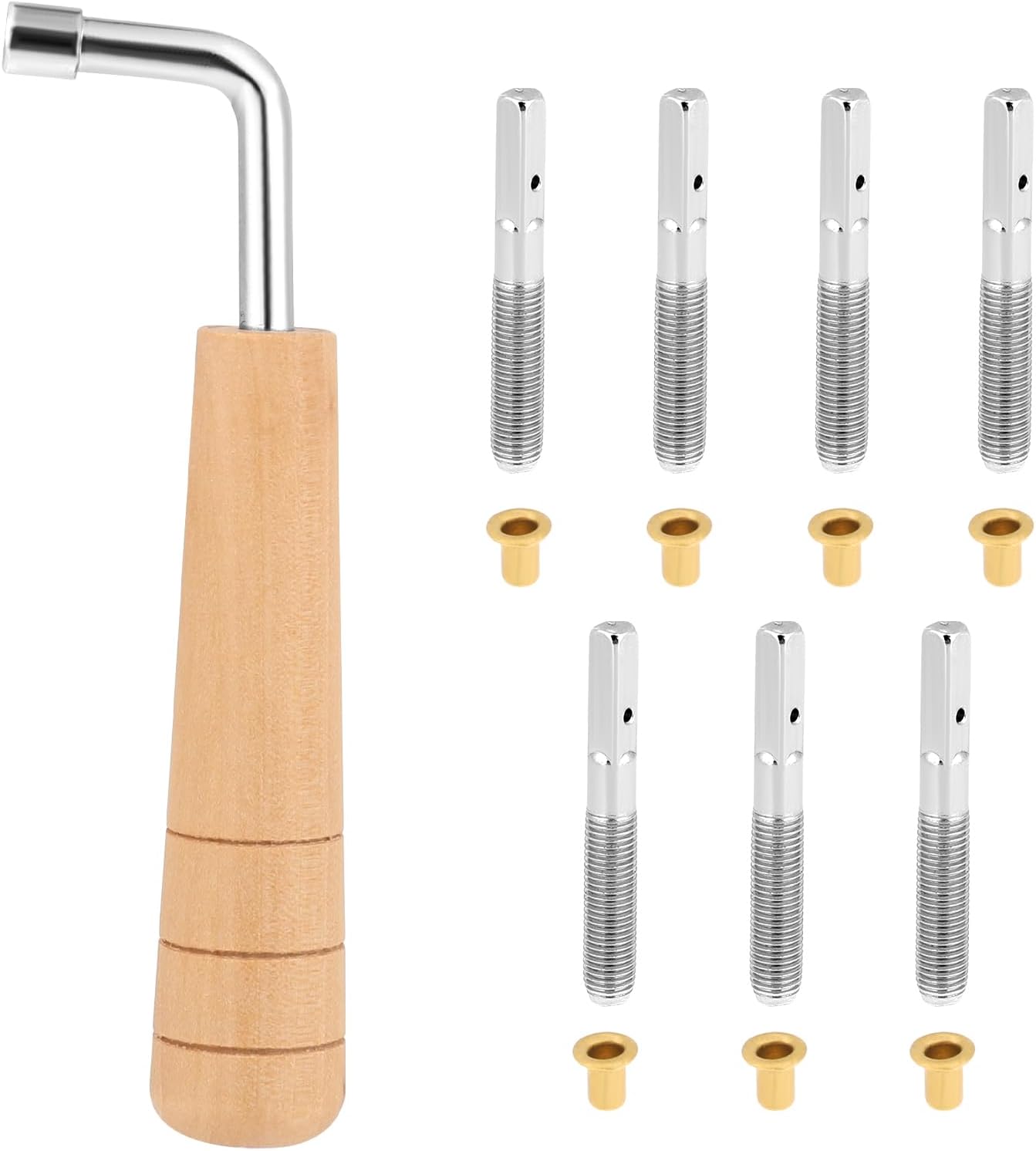 Amazon.com: 7PCS Universal L-Shape Tuning Wrench Tuning Pins with Piano ...