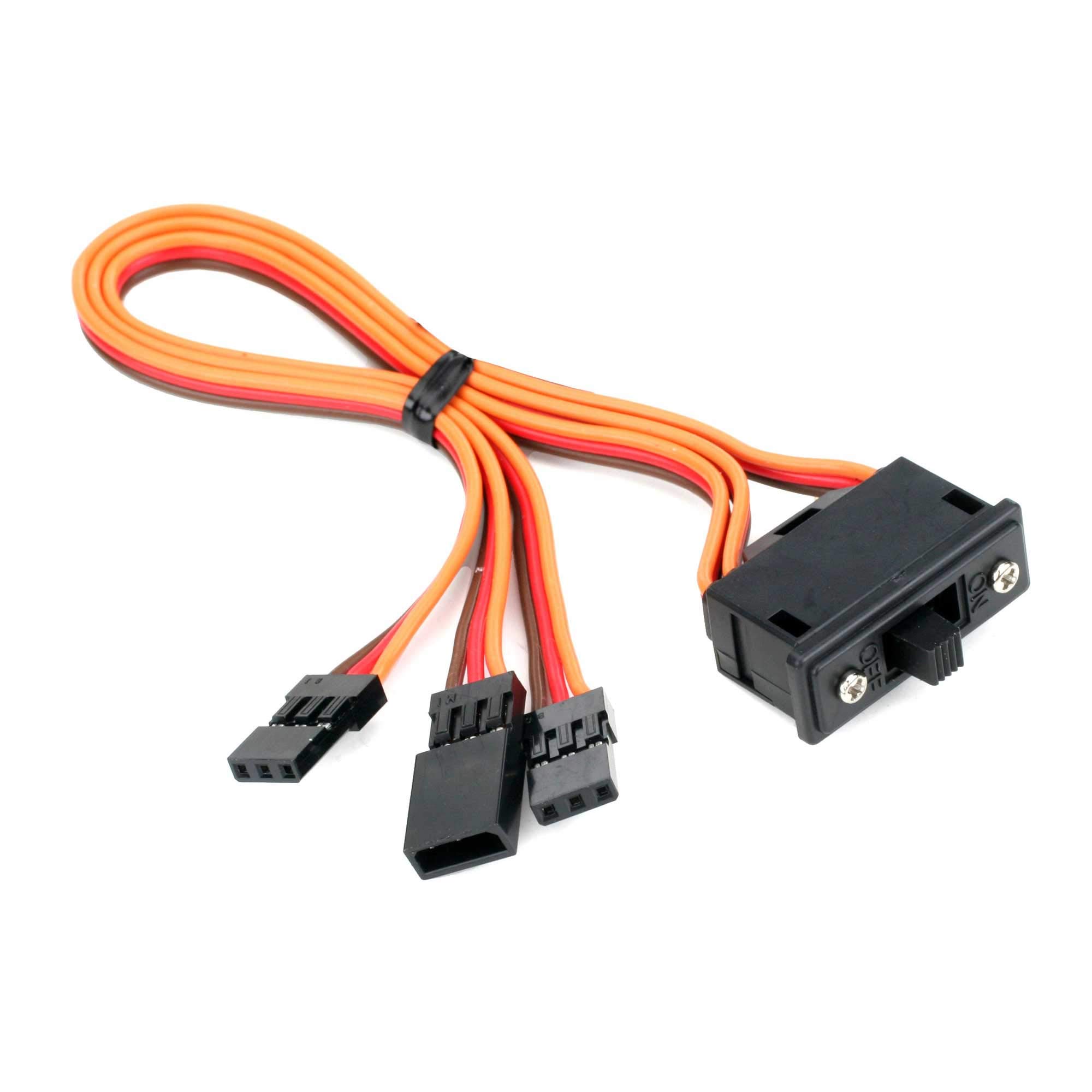 Amazon.com: Spektrum 3-Wire Switch Harness : Toys & Games