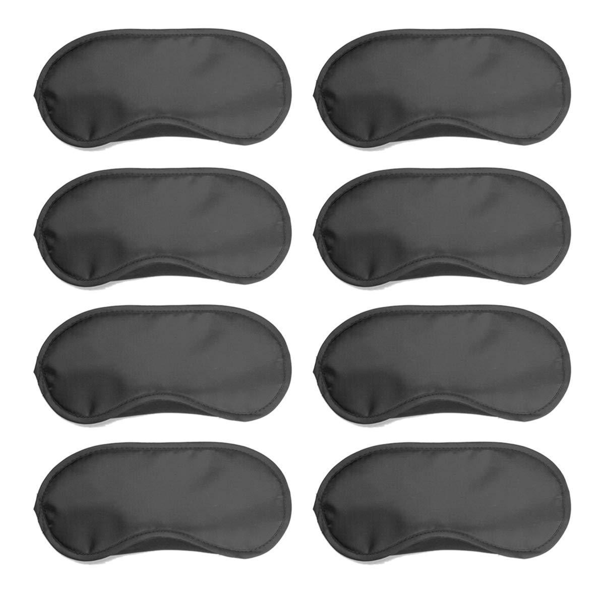 Eye Mask, 10Packs Elastic Strap Soft Blindfold Travel Sleeping Artifact ...