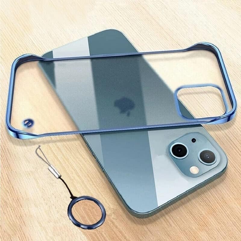 REALCASE iPhone 13 Mini Back Cover, Frameless TPU Bumper Cover Case for ...