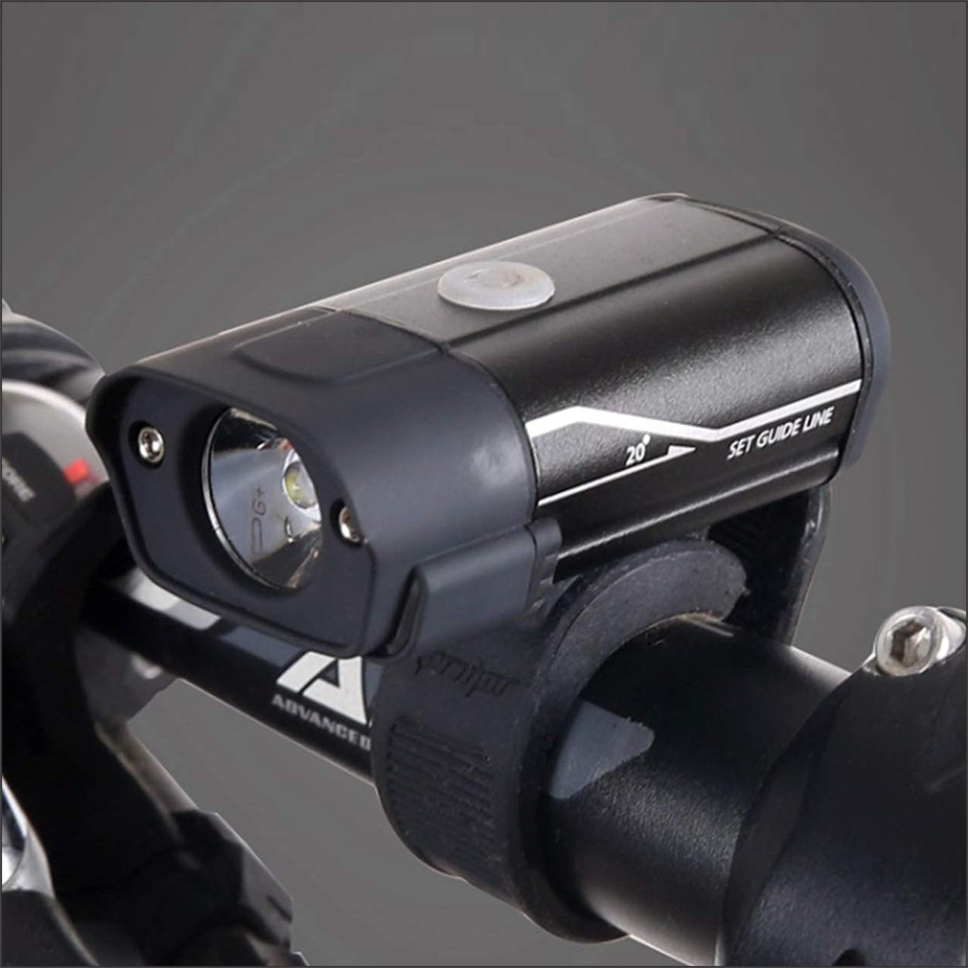 ONBICLE Cycle Headlight USB Rechargeable IPX4 Waterproof 5 Light Mode ...