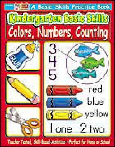 Buy Kindergarten Basic Skills: Colors, Numbers, Counting Book Online at ...