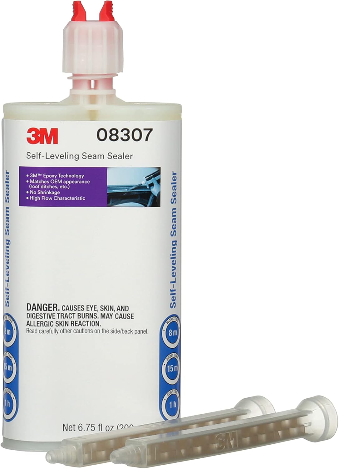 3M 08307 Self-Leveling Seam Sealer Cartridge - 200 ml, Sealants ...