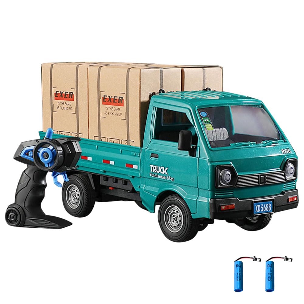 Amazon.com: Dodoore Remote Control Car RC Kei Truck,1:16 Scale RC ...