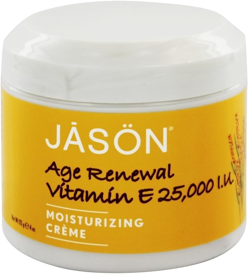 Amazon.com : Jason Moisturizing Crème, Vitamin E 25,000 Age Renewal, 4 ...