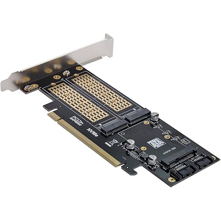 SABRENT M.2 SSD NVMe to PCIe Adapter with Aluminum Heatsink and Thermal ...