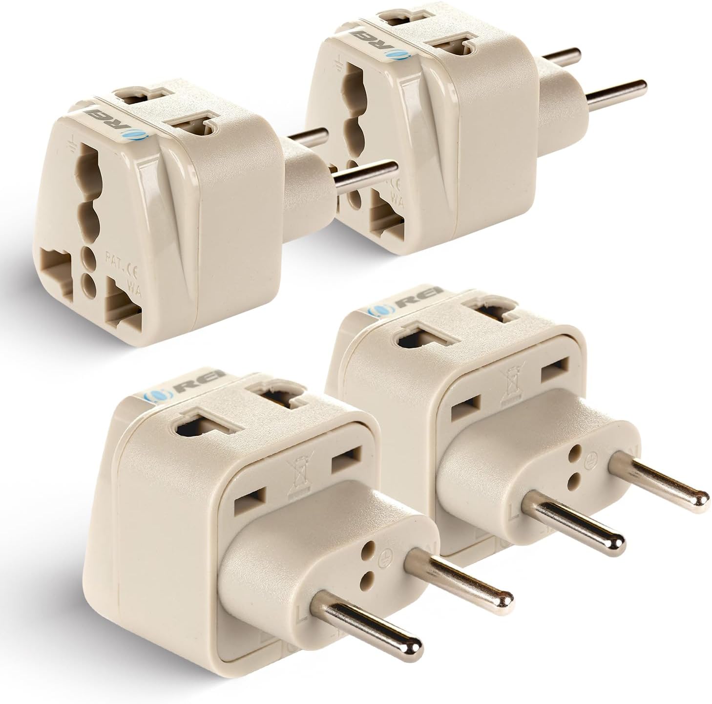 Amazon.com: OREI USA to Europe, Turkey, Spain & More (Type C) Travel ...