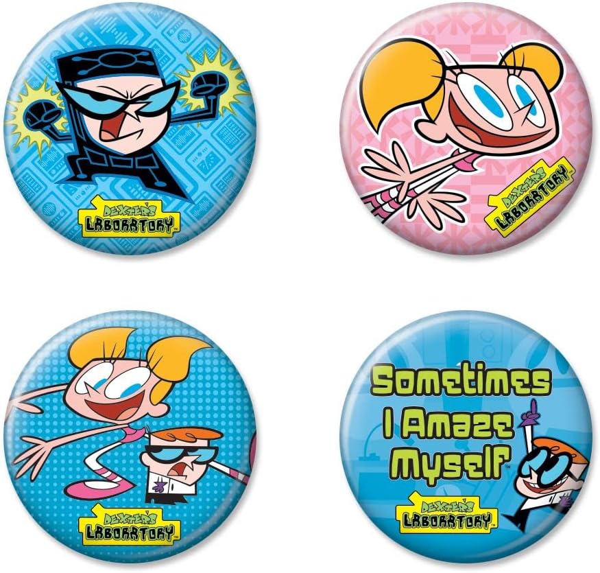 Amazon.com: Ata-Boy Dexter's Laboratory Dexter, Dee Dee Set of Four 1. ...