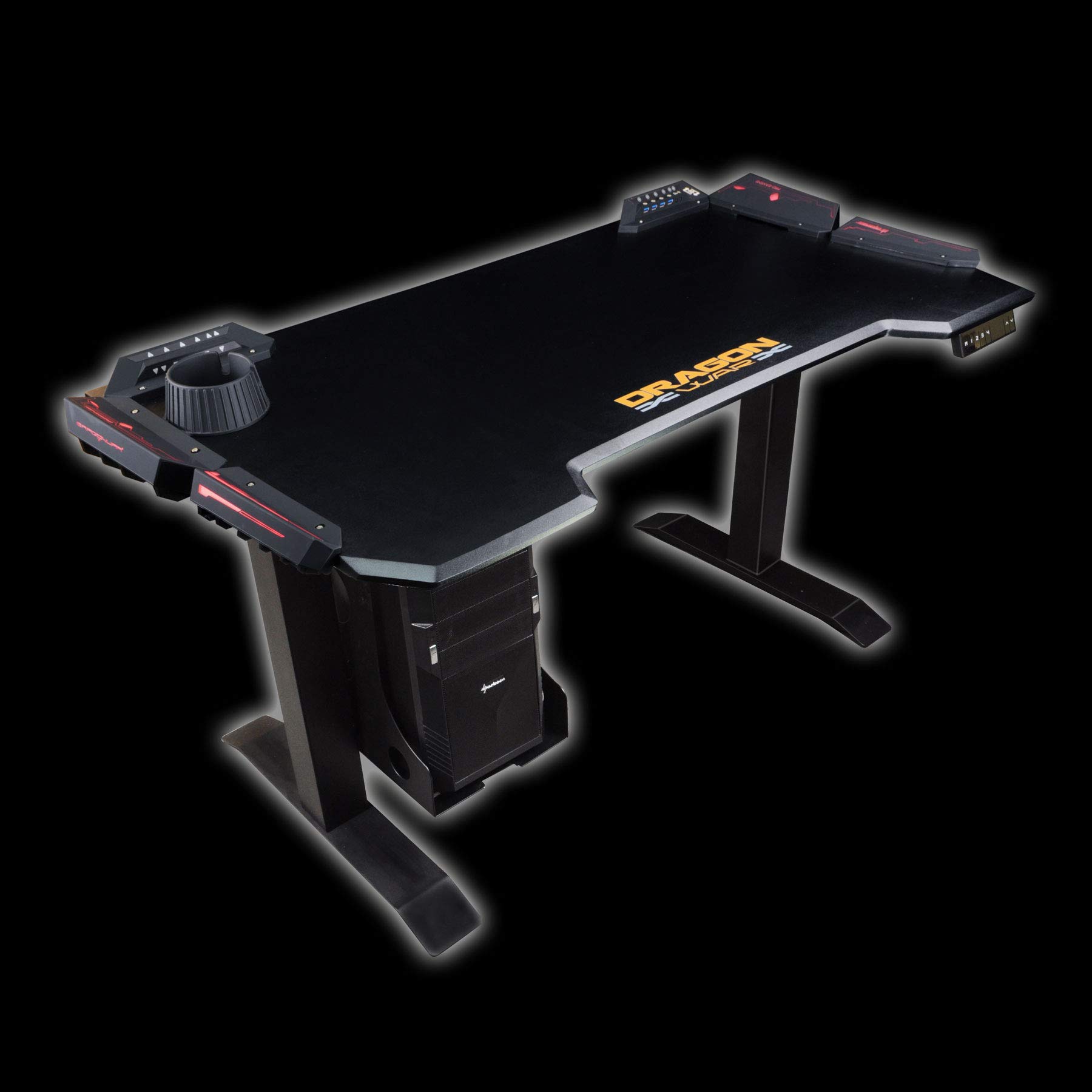 DRAGON WAR GT-007 HEIGHT ADJUSTABLE GAMING DESK: Buy Online in INDIA at ...