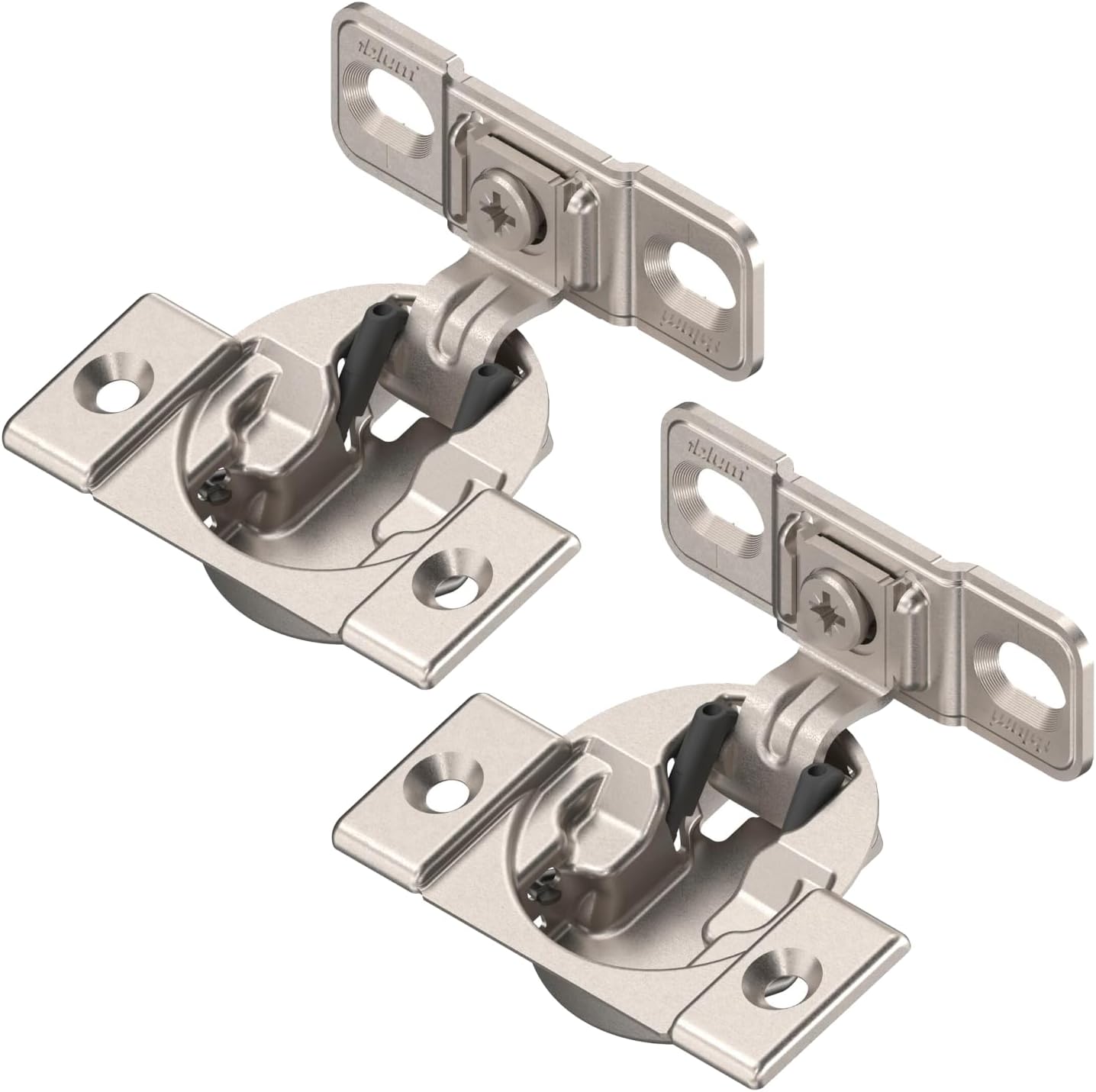 Blum 33B355AF22 Compact Face Fix Hinge 107° with Spring and Mounting ...