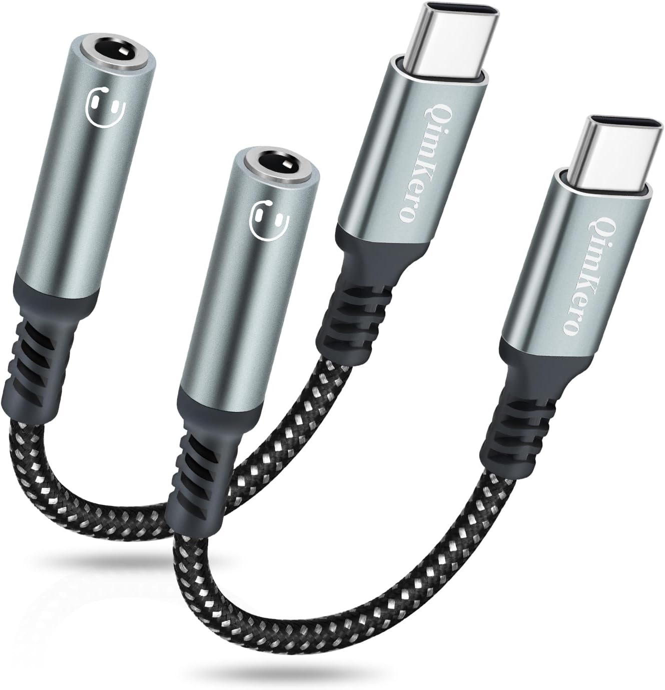 Amazon.com: QimKero USB Type C to 3.5mm Female Headphone Jack Adapter ...
