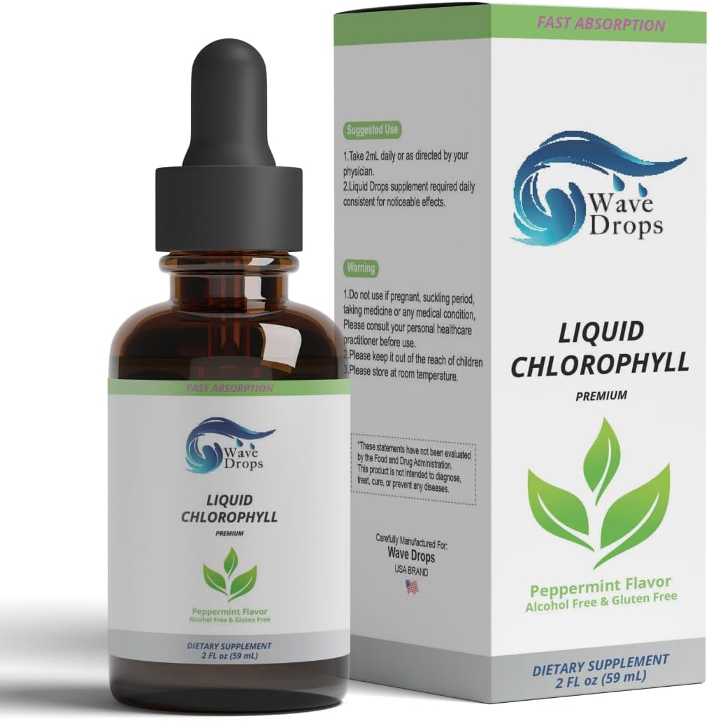 Amazon.com: Clorophyll Liquid Drops - Organic Chlorophyll - Fast ...