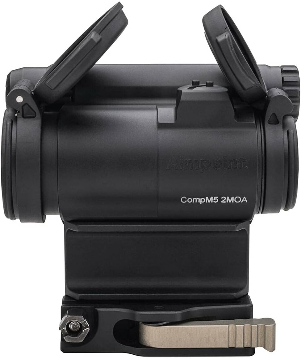 Amazon.com : Aimpoint CompM5 Red Dot Reflex Sight with Mount - 2 MOA ...